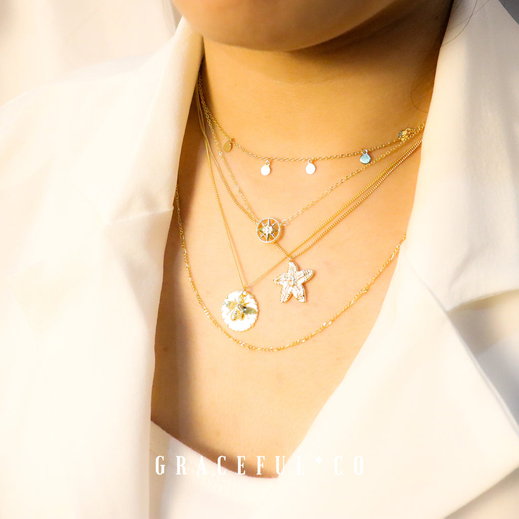 Roman Retro Chain Necklace – Gracefulandco